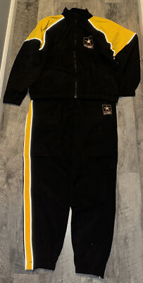 Men's U.S. Army Large Regular Recruiting Jacket & Pants (Black) U.S ...