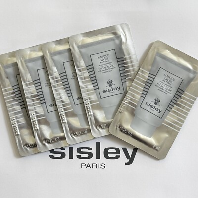 5x Sisley Facial Mask with Linden Blossom Sample - 4ml/.13oz each | eBay