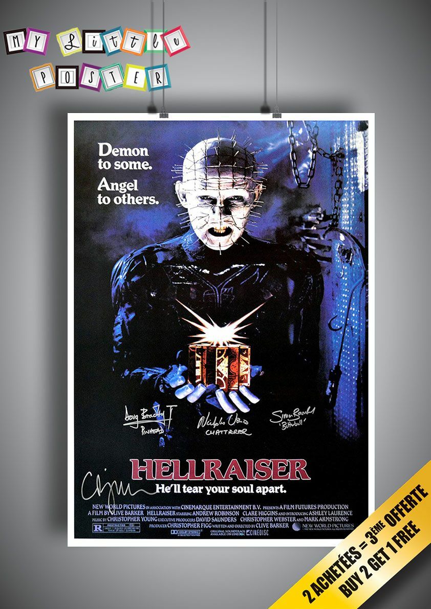 Hellraiser Poster Movie Horror UK | eBay