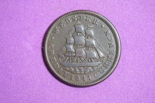 1837 Van Buren Metallic Currency - Take The Responsibility Token - # ...