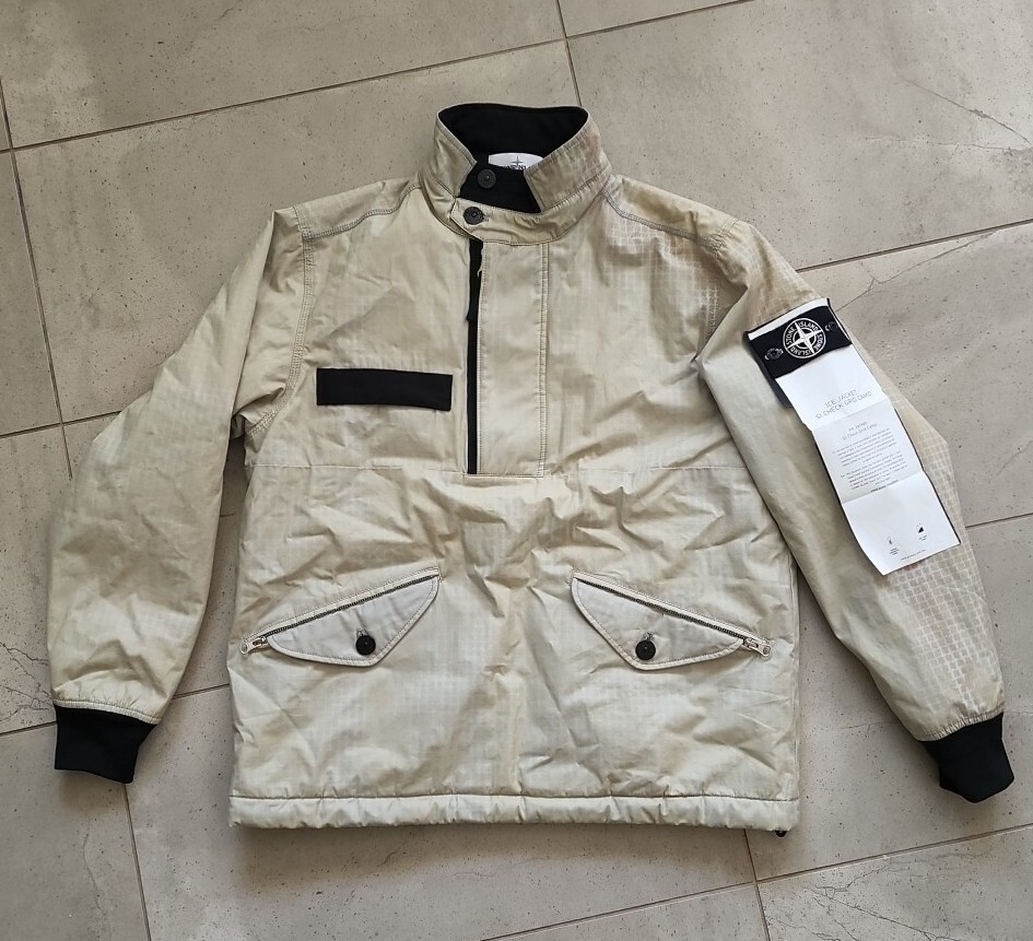Stone Island Ice Jacket SI Check Grid Camo Special Pr… - Gem