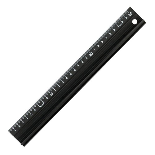 Tajima CTG-SL300 30cm Non-Slip Cutting Aluminium Aluminum Metal Ruler ...