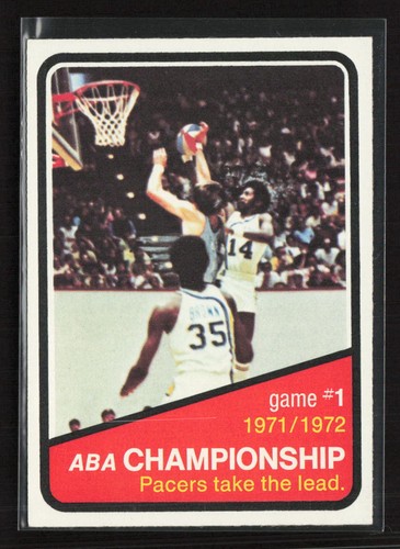 1972-73 Topps #241 1971-72 ABA Finals Game 1 VG/EX | eBay