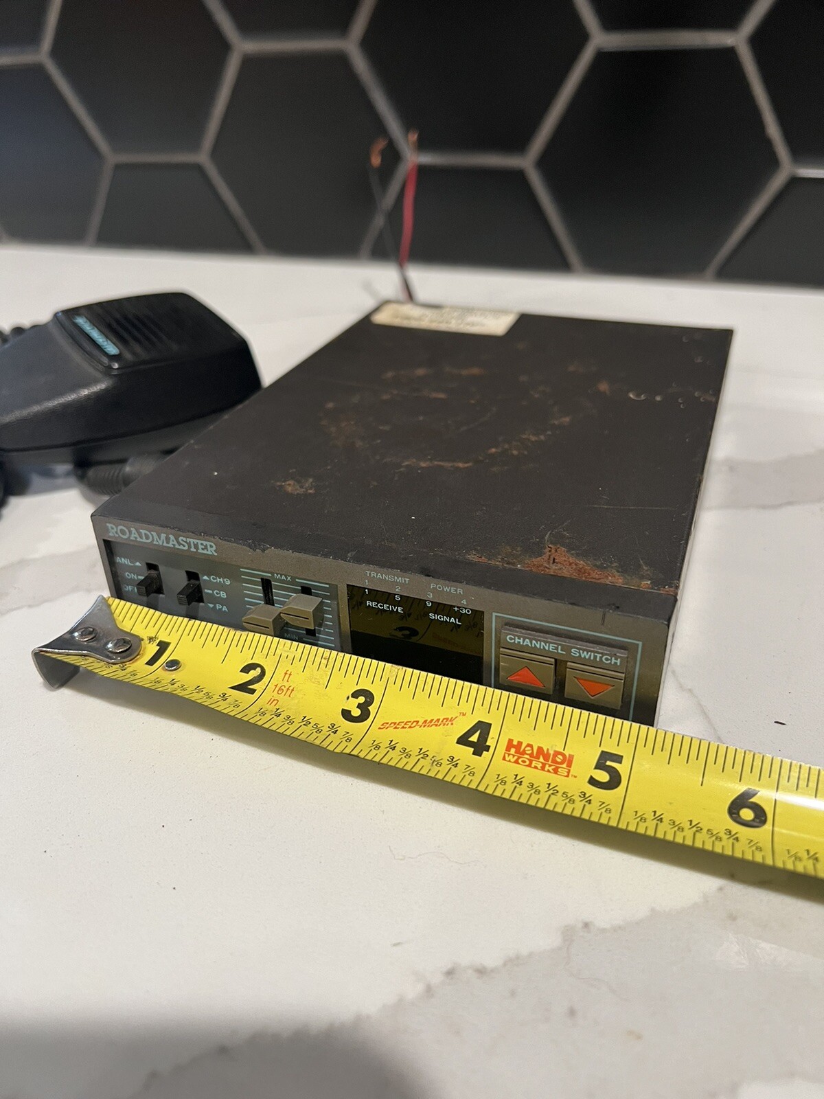 Vintage 40 Channel Roadmaster CB Radio Transceiver RE4000 Powers On | eBay