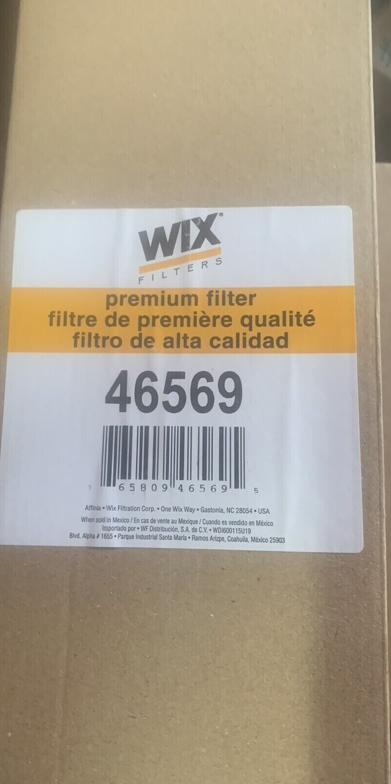 Wix+46569+Radial+Seal+Inner+Air+Filter for sale online | eBay
