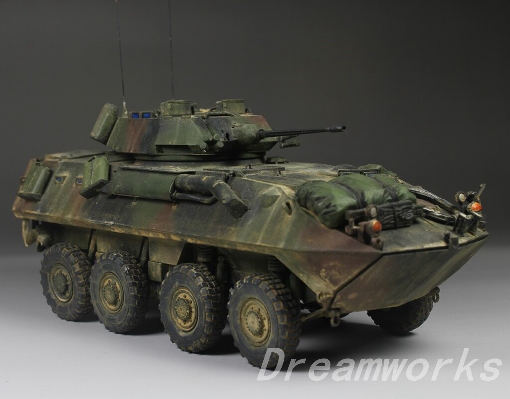 Award Winner Built Trumpeter 1/35 US Marine LAV-25 SLEP Piranha AFV ...