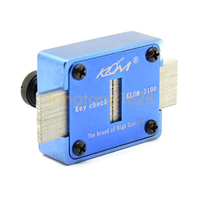 Key Check KLOM Keyway Check Duplication Association ToolsBlank Key Slot ...