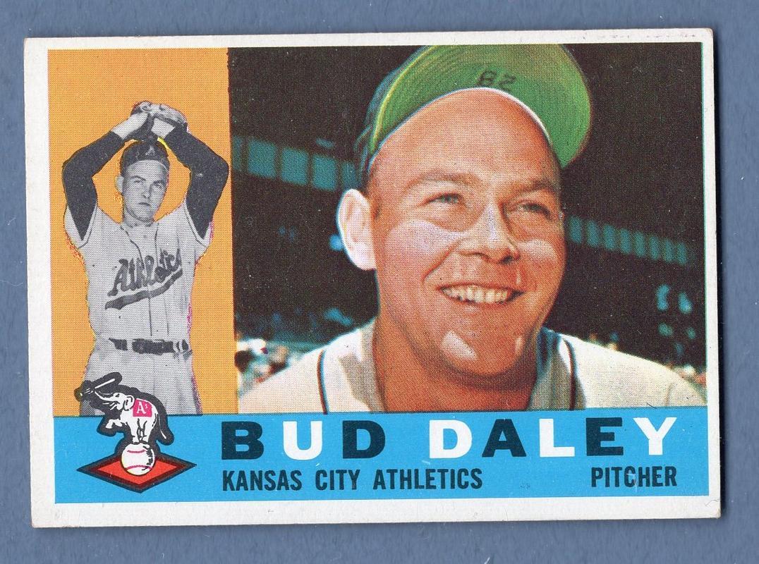1960 Topps #8 Bud Daley EX-MT GO240A | eBay