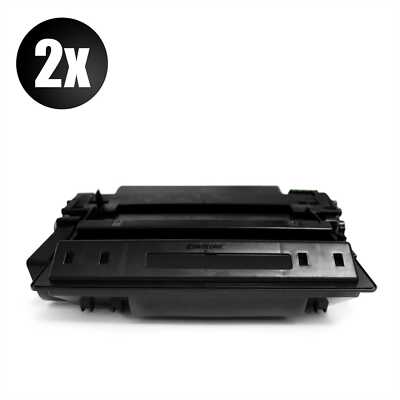 2x Eurotone Eco Patrone f r HP LaserJet 8100-MFP 8150-DN 8150-N 8150 ...
