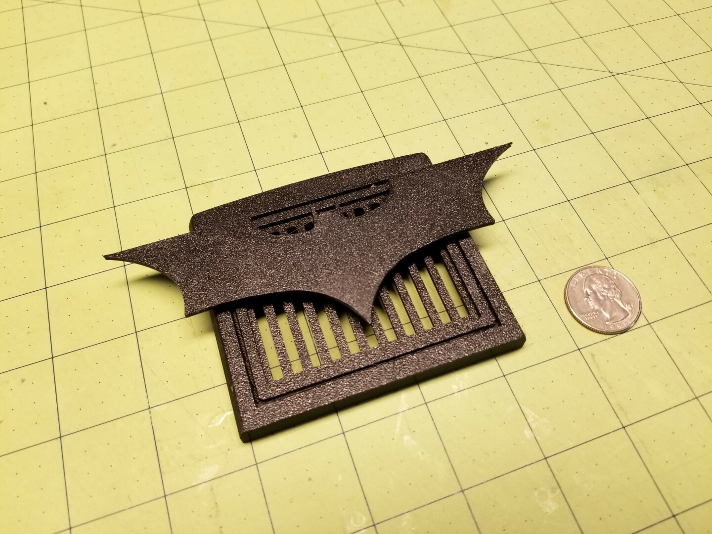 New Custom Tamiya King Hauler Batman Grill 1/14 Scale Accessory | eBay