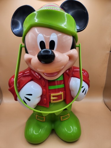 Disney Parks Christmas 2015 Mickey Mouse Elf Popcorn Bucket Disneyland ...