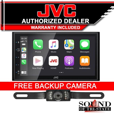 JVC KW-M560BT Digital multimedia + License Plate Style Backup Camera ...