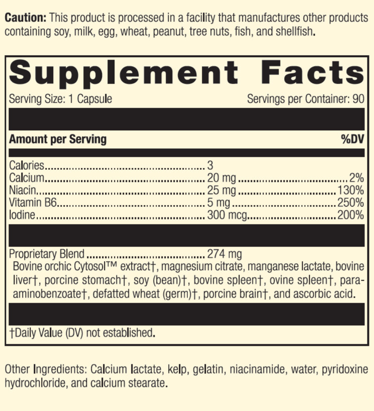 Standard Process - Min-Chex - 90 Capsules | eBay