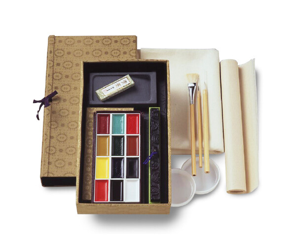 Kissho Gansai Japanese Watercolor Paint starter kit indian ink Japan | eBay