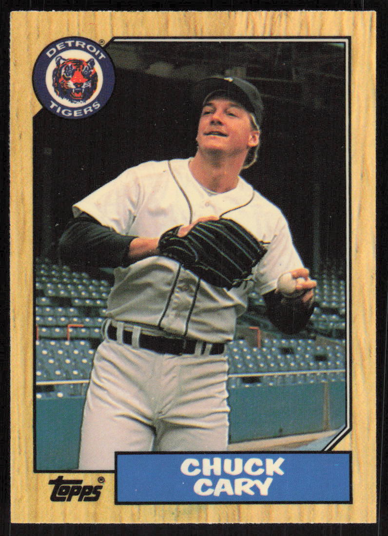 1987 Topps TIFFANY #171 Chuck Cary RC | eBay
