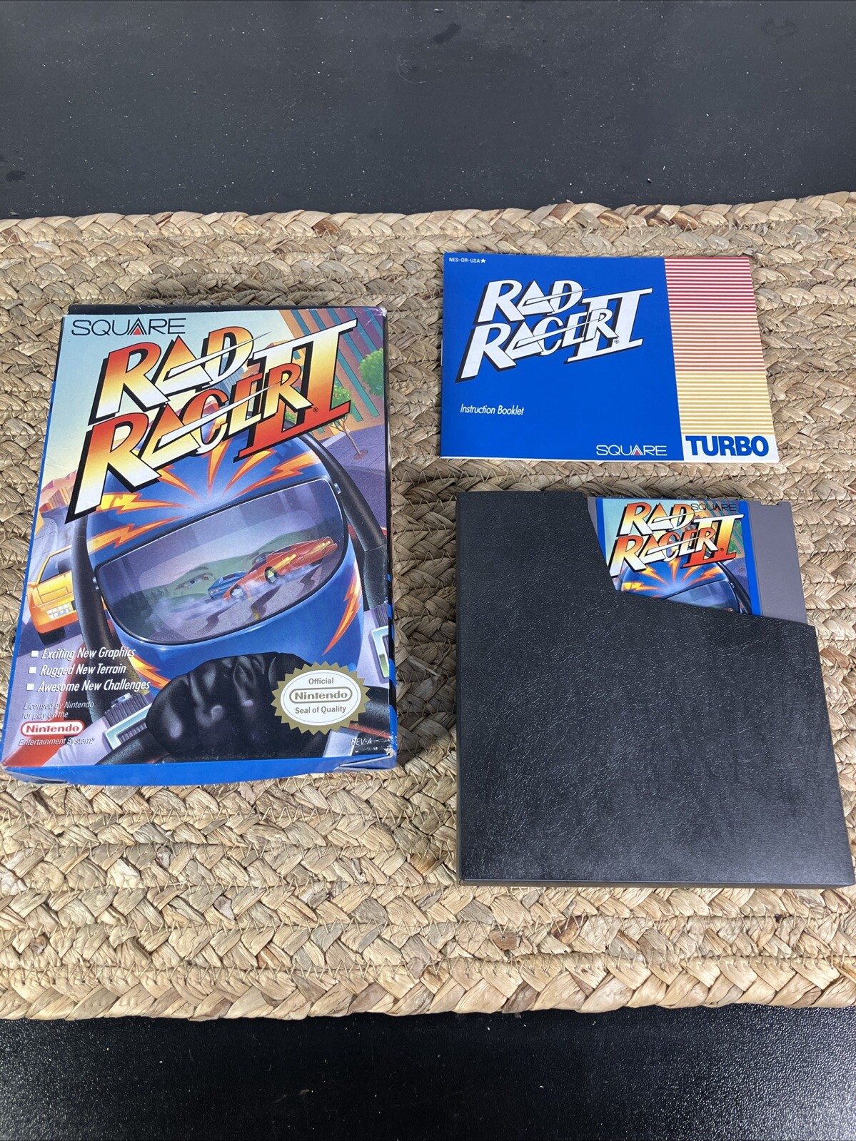 Rad Racer II Rad Racer 2 NES (Nintendo Entertainment System, 1990 ...