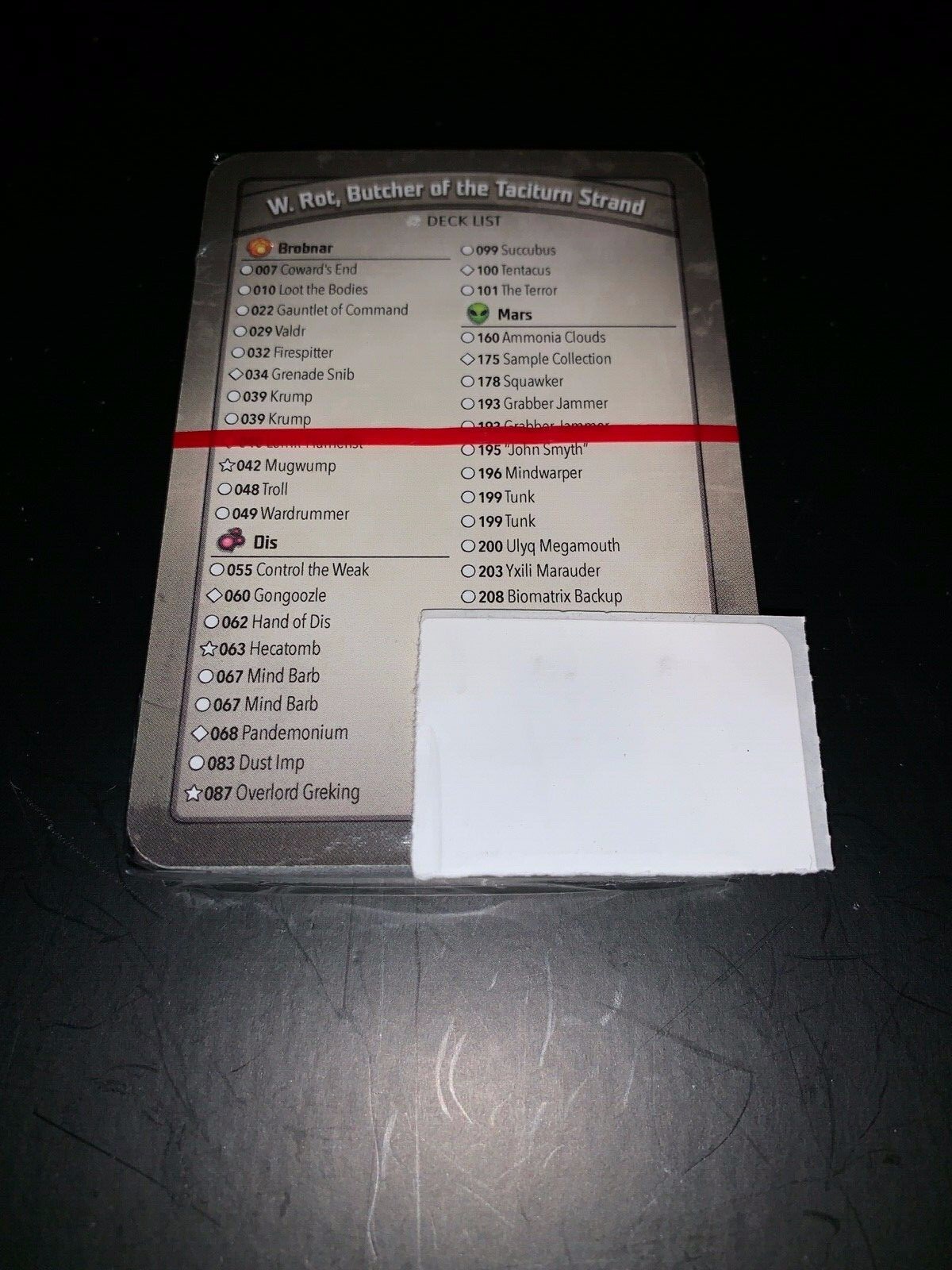 Keyforge Brobnar, Dis, Mars - 3 Rares | eBay