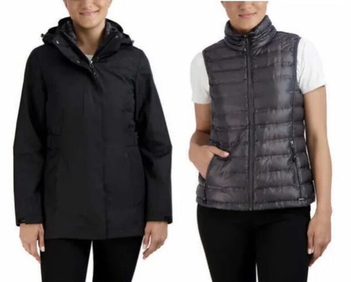 Gerry Ladies' 3-in-1 Rain Systems Vest-Jacket Size Small | eBay