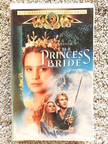 THE PRINCESS BRIDE (VHS, 1987) Clamshell Case | eBay