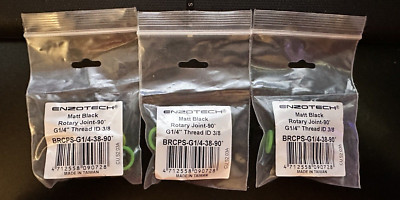 ENZOTECH Rotary Joint-90 Matt Black (brcps-g1/4-38-90) | eBay
