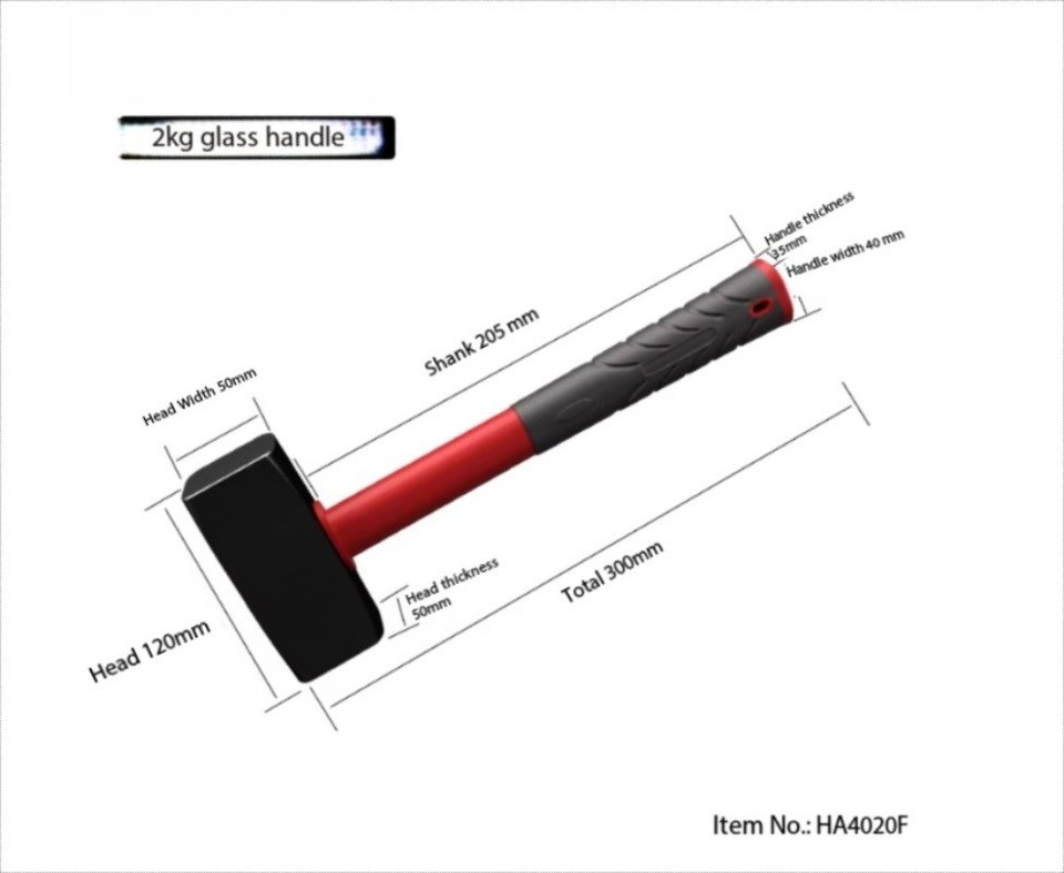 Hammer Octagonal Hammer Sledgehammer Wall-Breaking Tool Heavy Hammer ...