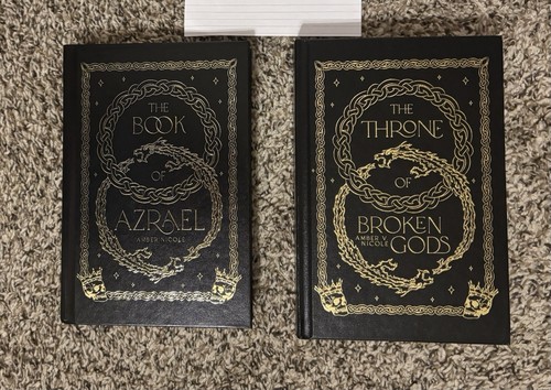 Apollycon Book of Azrael + Throne of Broken Gods | eBay