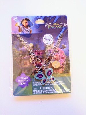 Claire's Disney Encanto Butterfly Best Friends Charm Necklace BFF ...