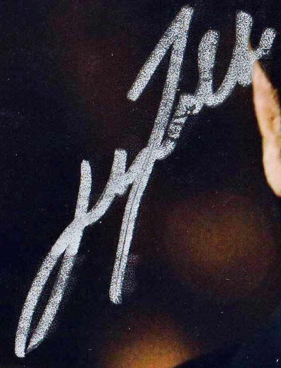 JOHN TRAVOLTA (with Olivia Newton John) signed 4x6 autographed photo ...