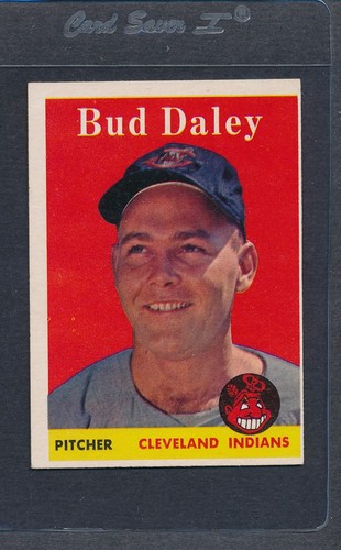 1958 Topps #222 Bud Daley Indians EX *4013 | eBay