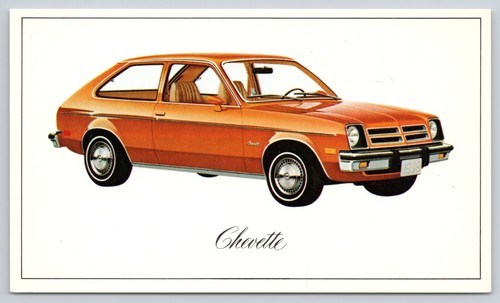 Chevette Advertising Dealer Promo Chevrolet Postcard (HLS) | eBay.de