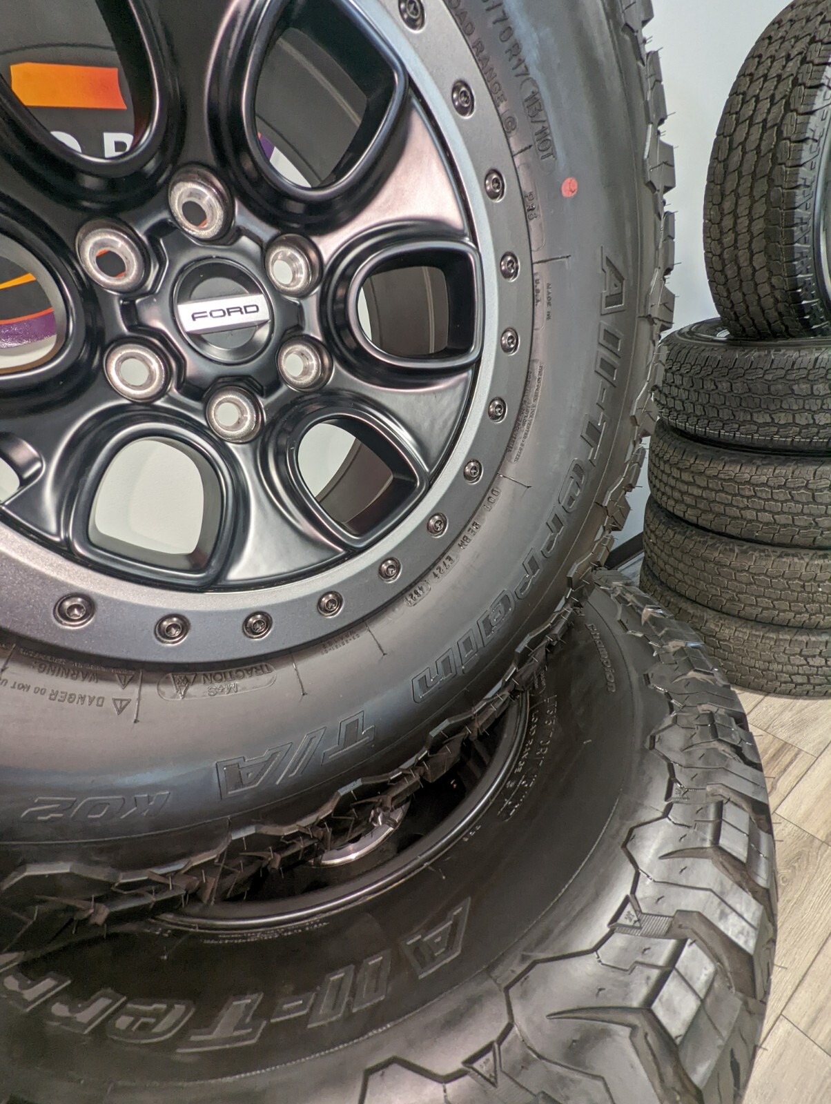 4) Ford F150 Raptor Beadlock 17” Factory OEM Wheels Rims 315/70R17 BFG ...