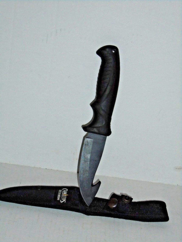 Camillus TitaniumFixed Blade Hunting Knife/boot knife | eBay