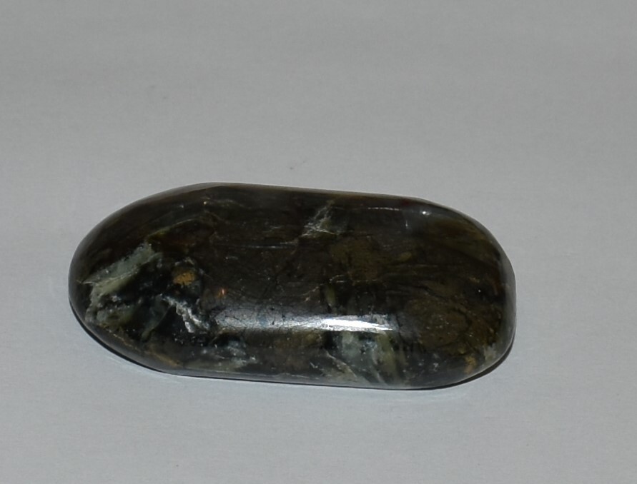Chiastolite Andalusite Crystal Hand Carved Palm Stone Mountains North ...