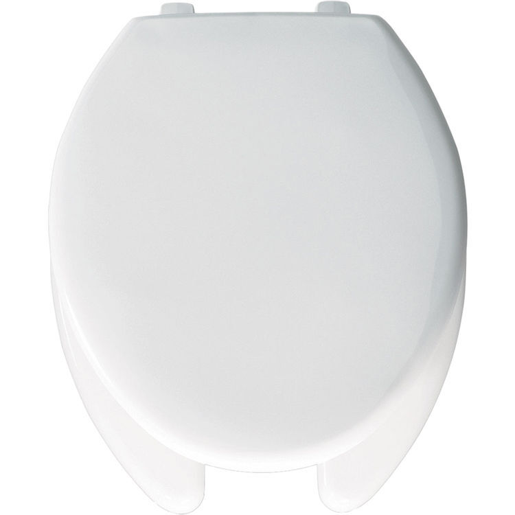 Bemis 1950-000 White Open Front Elongated Toilet Seat with Cover | eBay