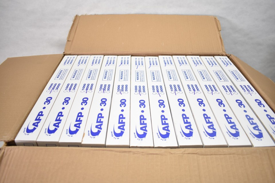 Airflow Products Co Airflow Pleated Filters 12 Pack MERVB 10 For A/C ...