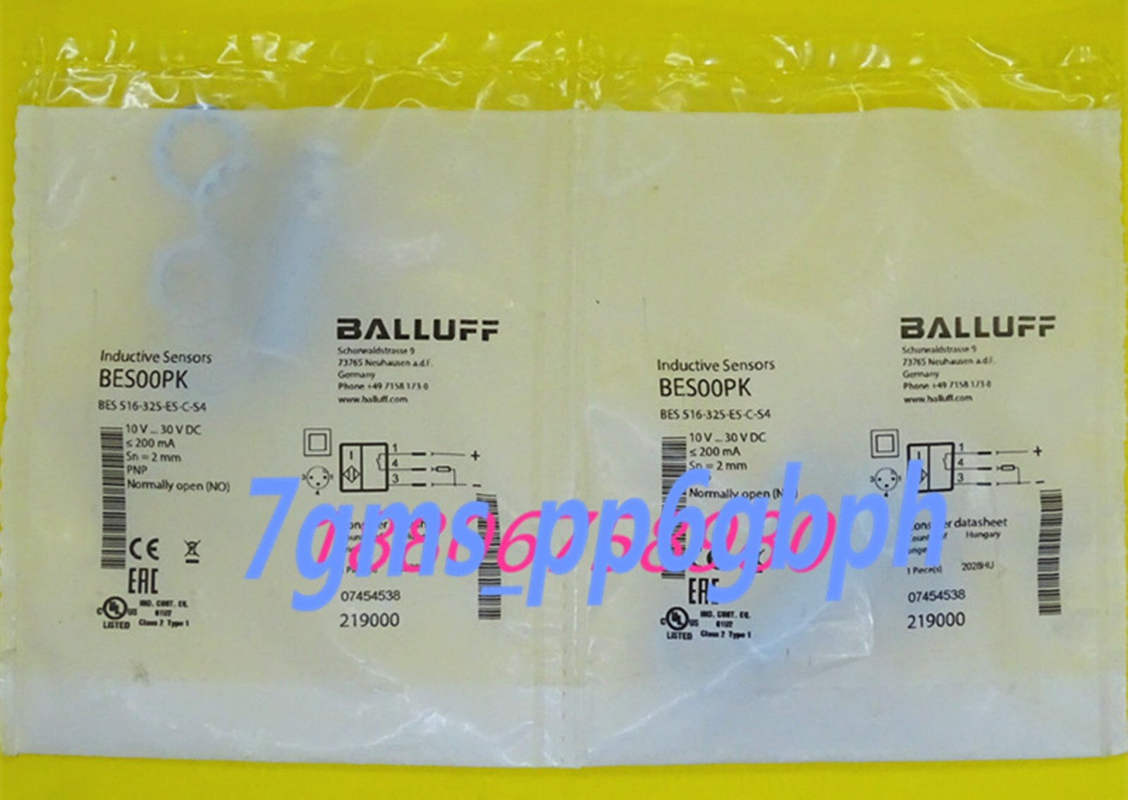 1 PCS NEW IN BOX BALLUFF proximity switch BES00PK BES 516-325-E5-C-S4 ...