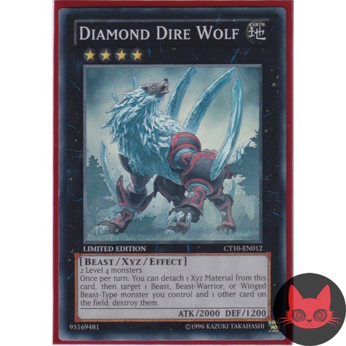 Yugioh Diamond Dire Wolf CT10-EN012 (Super Rare) | eBay