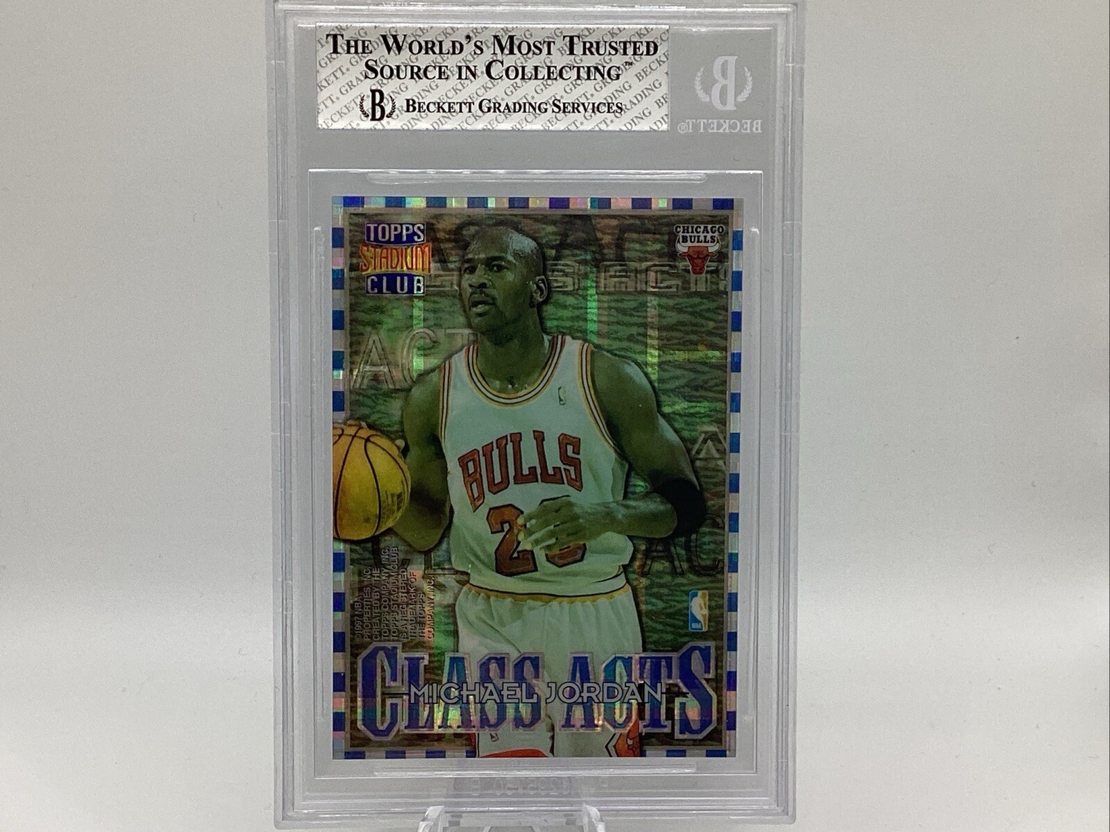 1996-97 Topps Stadium Club - Class Acts Michael Jordan, Jerry ...