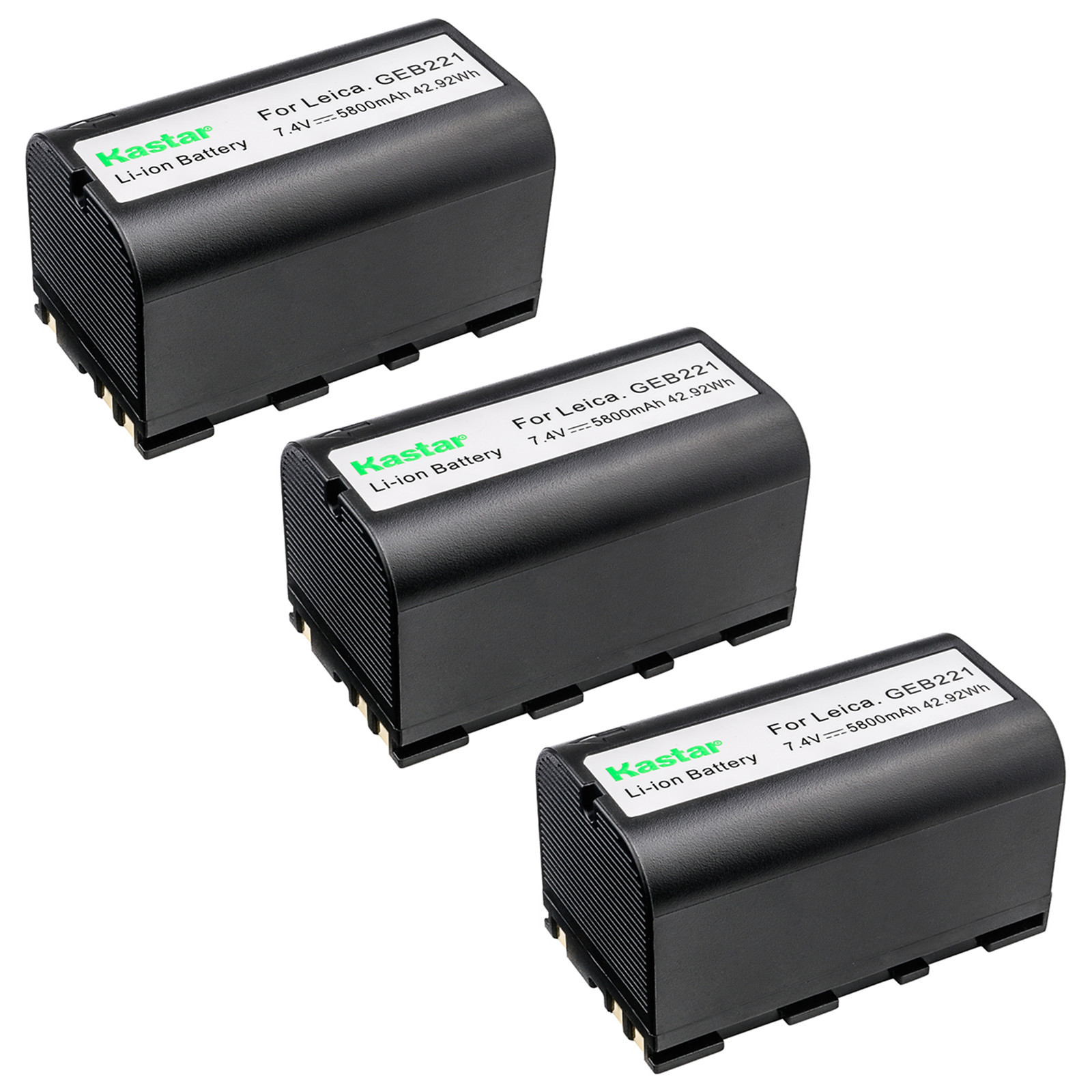 Kastar Replacement Battery for Leica GEB221 & Leica TS12 TS16 Total ...