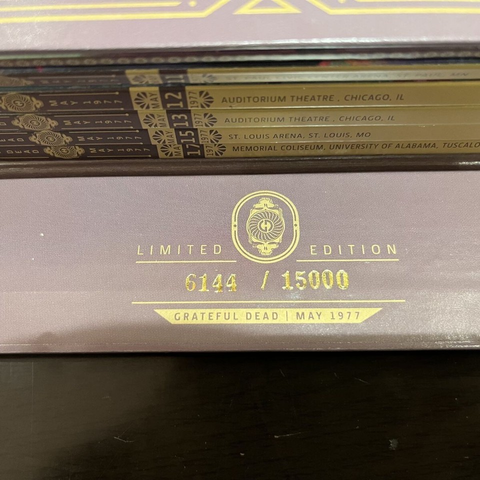Grateful Dead - May 1977 - 14-CD Box Set - 2013 - 6144/15000 | eBay