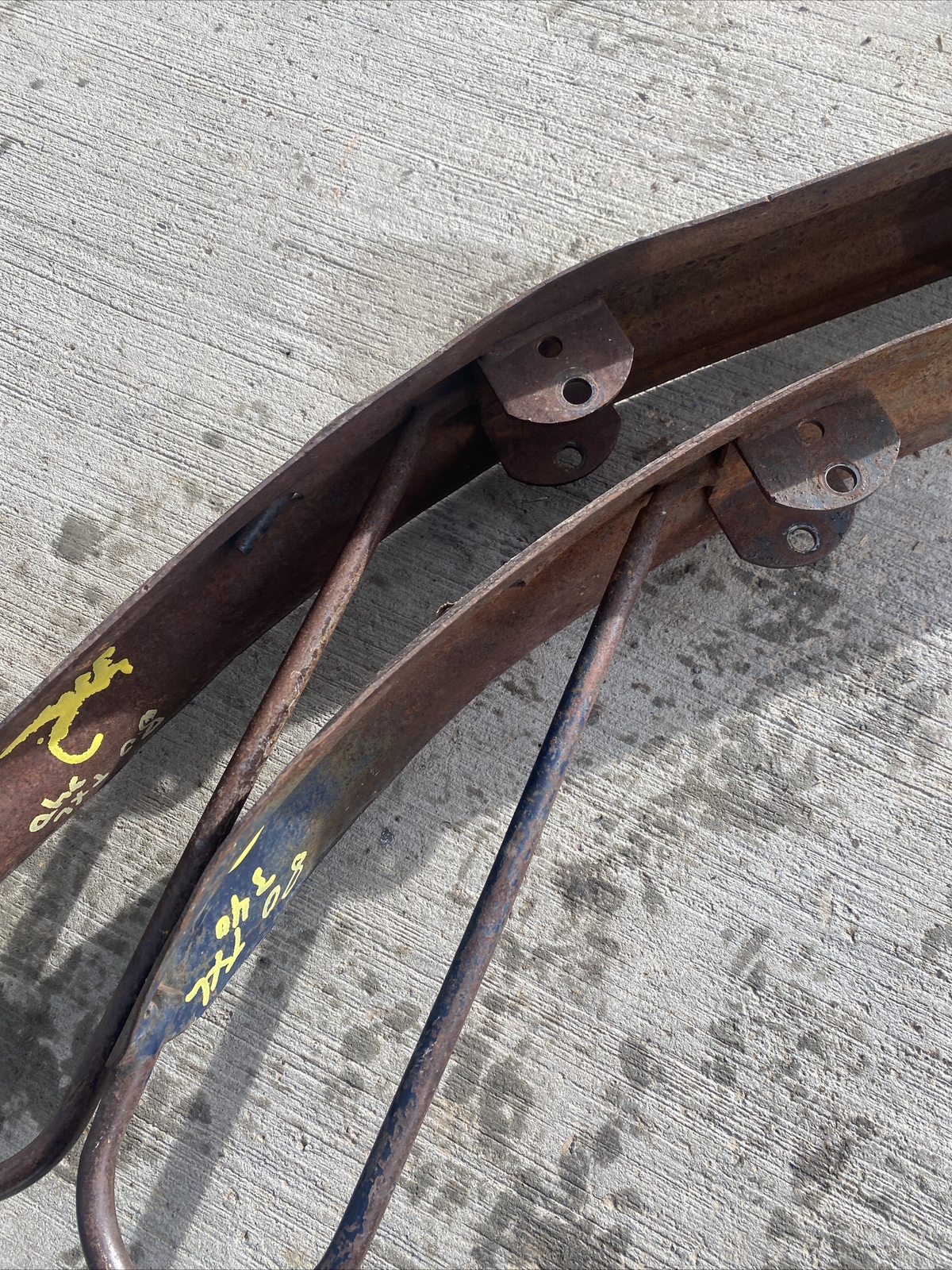 1979 - 1982Vintage Polaris TXL 340 Snowmobile Metal Skis 2 | eBay