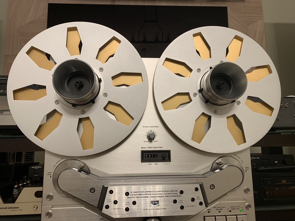 10 Inch Custom made Take up Metal Reel to Reel Aluminum Pair | eBay