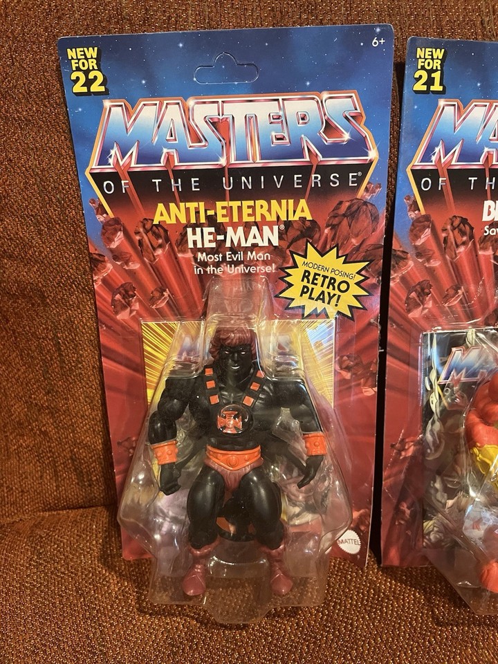 Masters of the Universe Origins: Faker, Beast Man LOP, Merman LOP, Anti ...