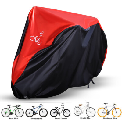 Waterproof Bicycle Mountain Bike Cover Outdoor Rain Dust UV Protector ...