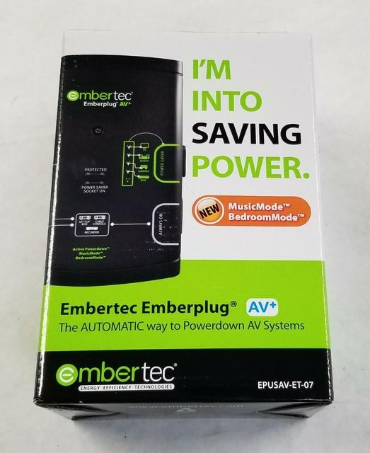 Embertec Emberplug AV Power Saving Epusav-et-07 Automatic Switching Device for sale online | eBay