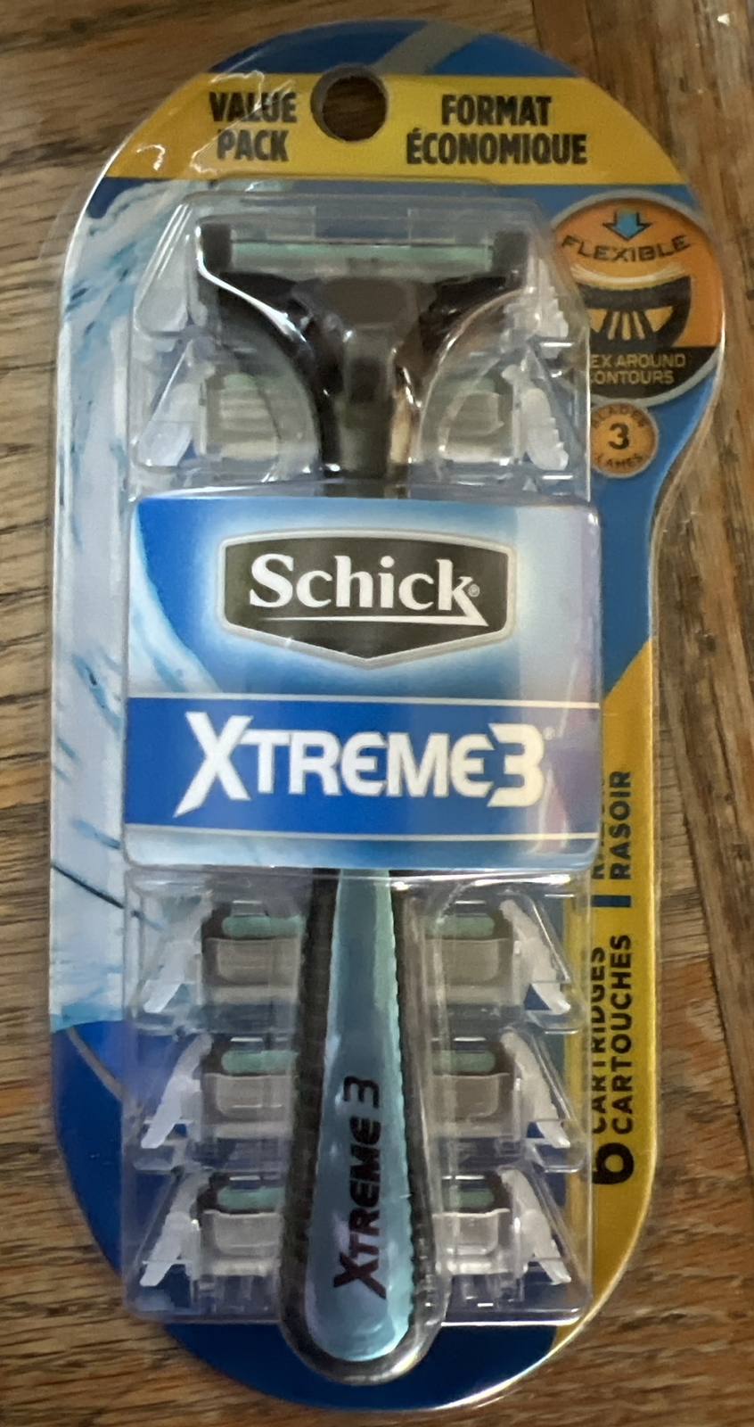 Schick Xtreme3 Mens Cartridge Razor Value Pack 1 Handle 6 Cartridges | eBay
