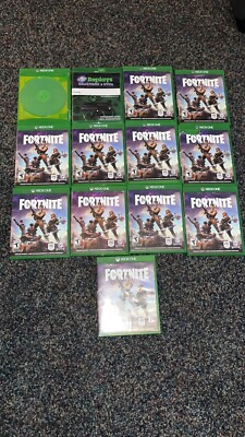 Fortnite Xbox One HUGE LOT ALL WORKING. INVESTMENT! CIB AND MORE ...