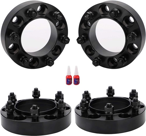 4x Wheel Spacers 1.25" 6x5.5 Hubcentric M12x1.5 For Toyota Tacoma ...