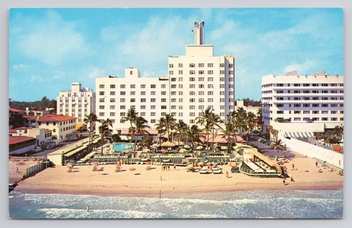 Postcard The Sea Isle Hotel Miami Beach Florida | eBay