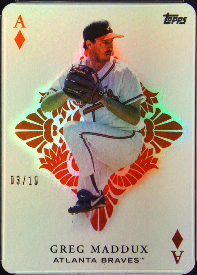 2023 Topps Series 1 - All Aces Greg Maddux #AA-3 Red /10 for sale ...
